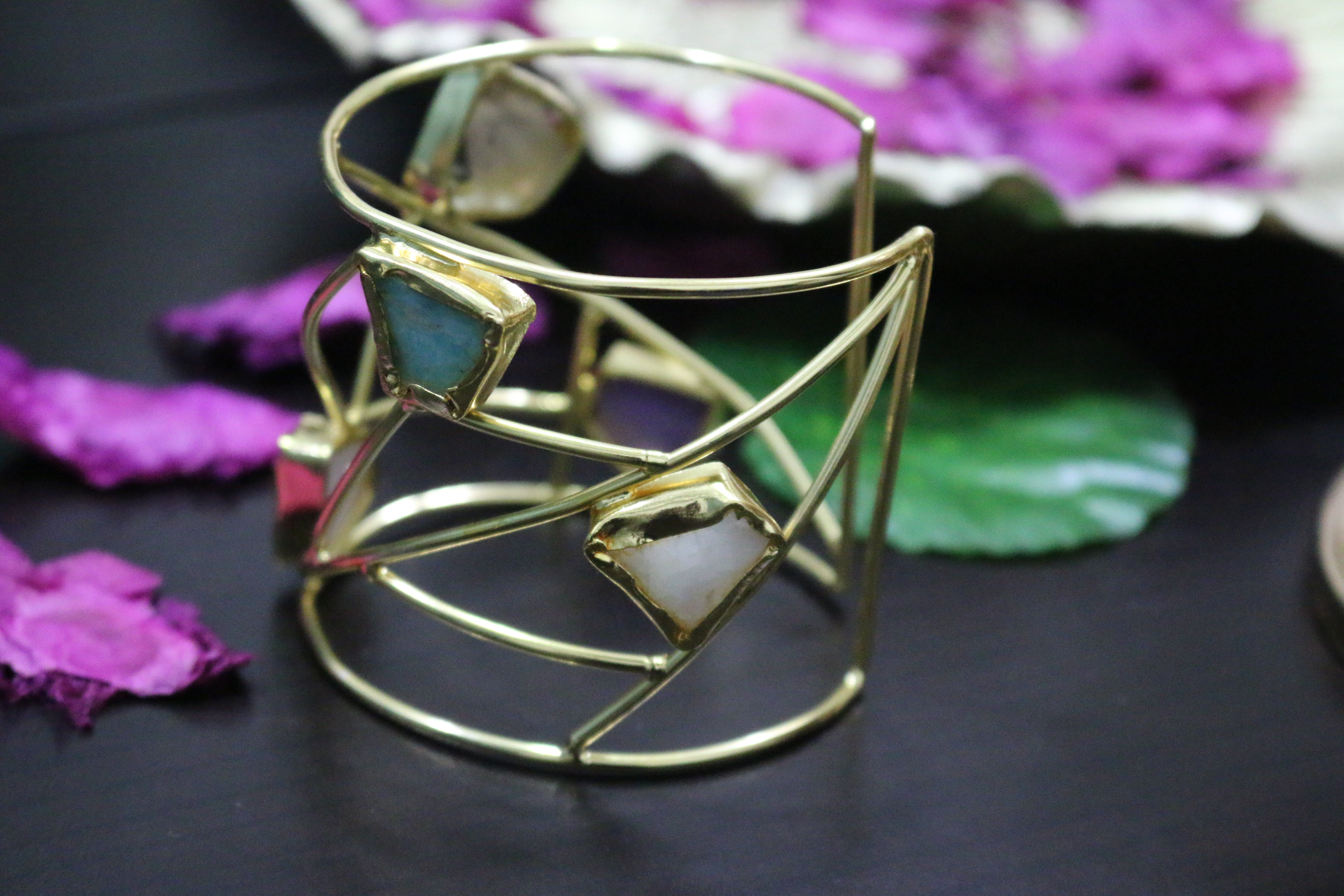 Jumbo Statement Multi Colour Hand Cuff – My Store